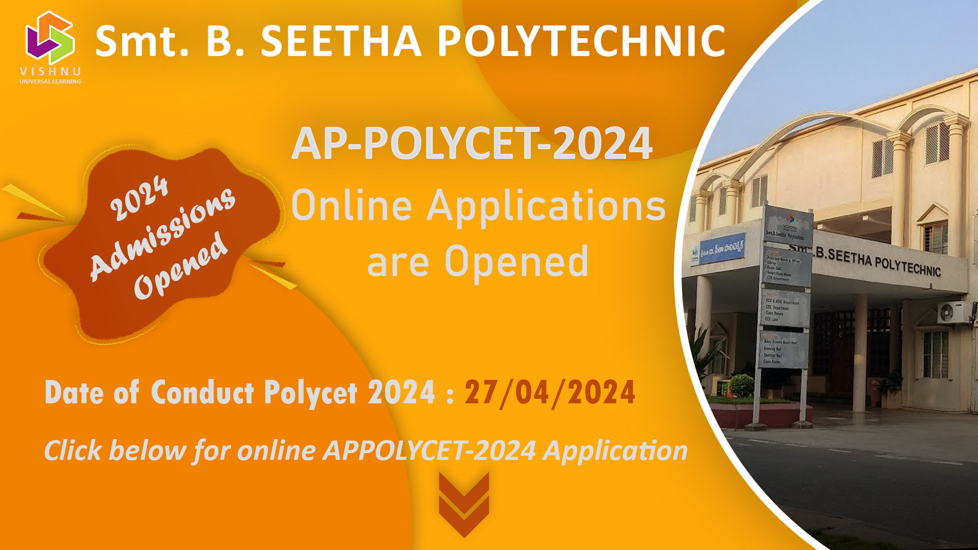 Smt.B.Seetha Polytechnic College – Sri Vishnu Educational Society